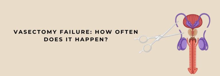 Vasectomy failure: How often does it happen?